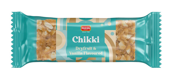 Dryfruits and Vanilla Flavoured Chikki Pack of 4 – Chitale Bandhu